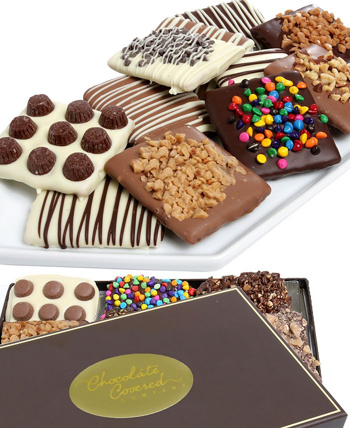 Chocolate Covered Company 12-Pc. Ultimate Belgian Chocolate Covered ...