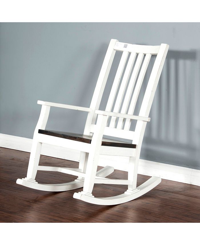 Sunny Designs Bourbon County French Country Slatback Rocker - Macy's