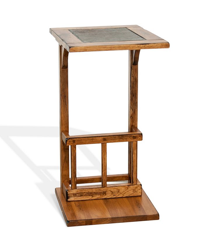 Sunny Designs Sedona Rustic Oak Sofa Mate Table - Macy's