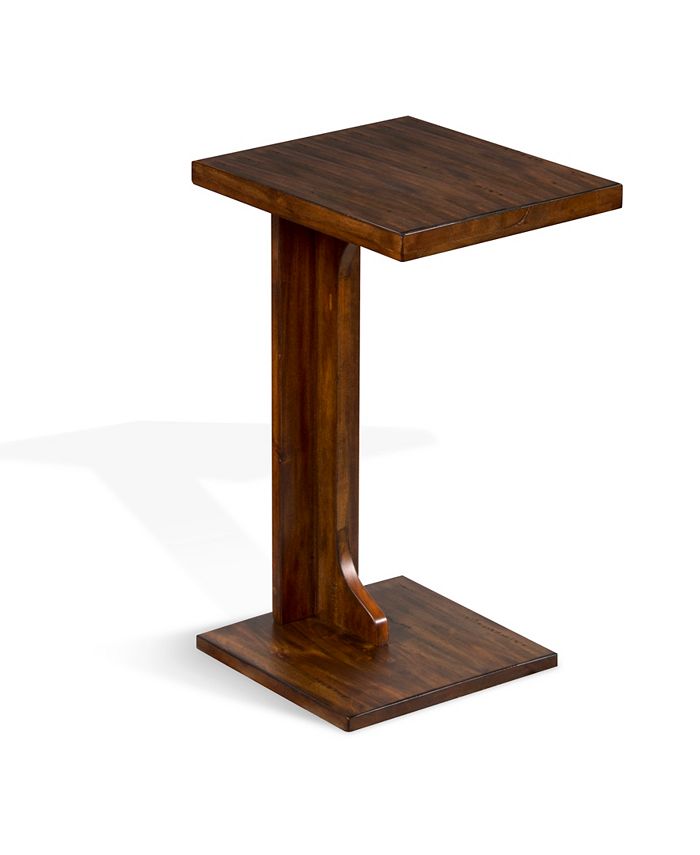 Sunny Designs Tuscany Vintage Mocha Sofa Mate Table - Macy's