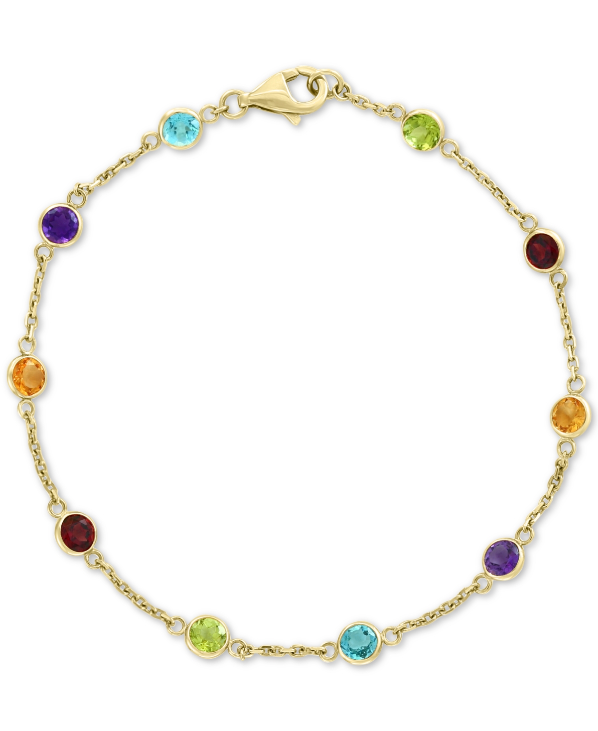 Click here for Effy Multi-Gemstone Link Bracelet (2-1/2 ct. t.w.)... prices