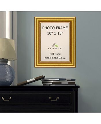Amanti Art Townhouse Gold 10" X 13" Opening Wall Picture Photo Frame ...