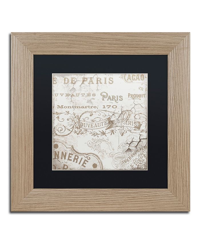 Trademark Global Color Bakery 'Bon Mots Iv' Matted Framed Art, 11" x 11 ...