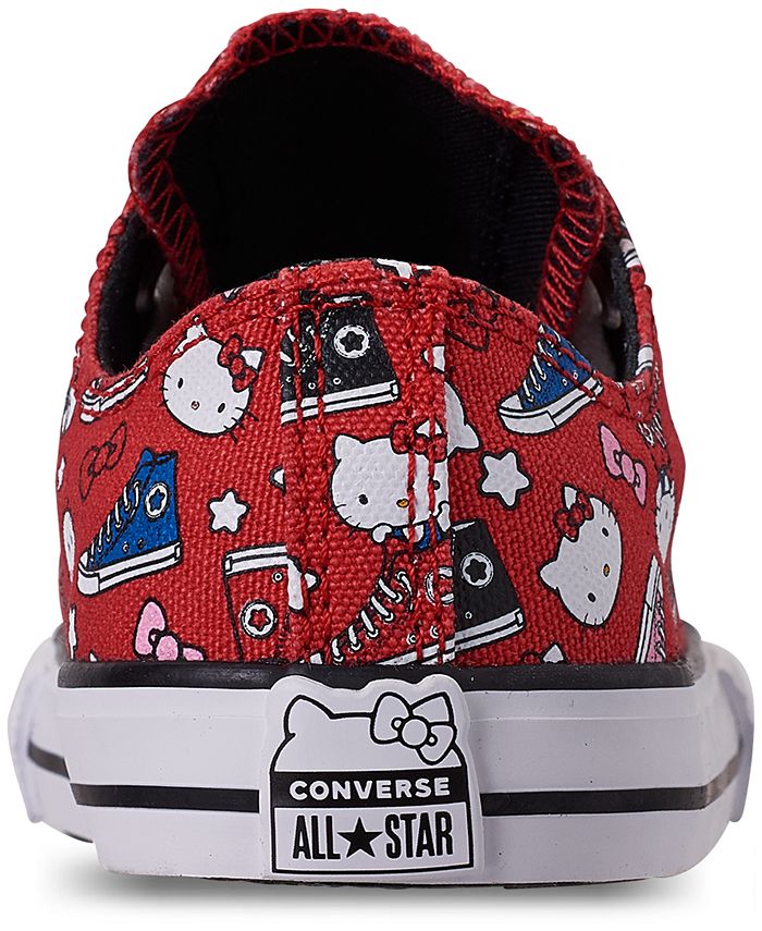 Converse Toddler Girls' Chuck Taylor All Star Ox Casual Sneakers from ...