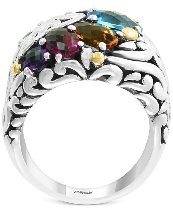 EFFY Collection EFFY® Multi-Gemstone Statement Ring (5-1/5 ct. t.w.) in ...