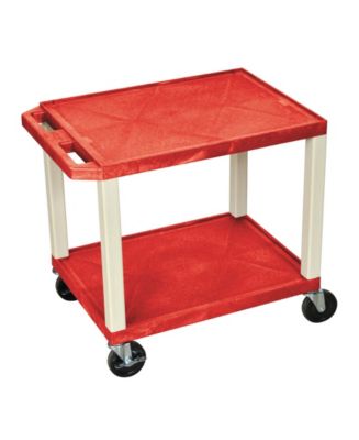 Clickhere2shop 26" H Tuffy AV Cart with 2 Shelves - Legs - Macy's