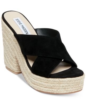 Steve Madden Women's Damsel Wedge Sandals - Macy's