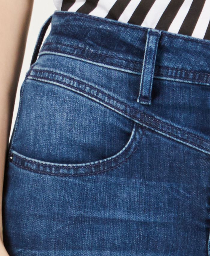 GUESS Chevron 1981 Button-Fly Skinny Jeans - Macy's