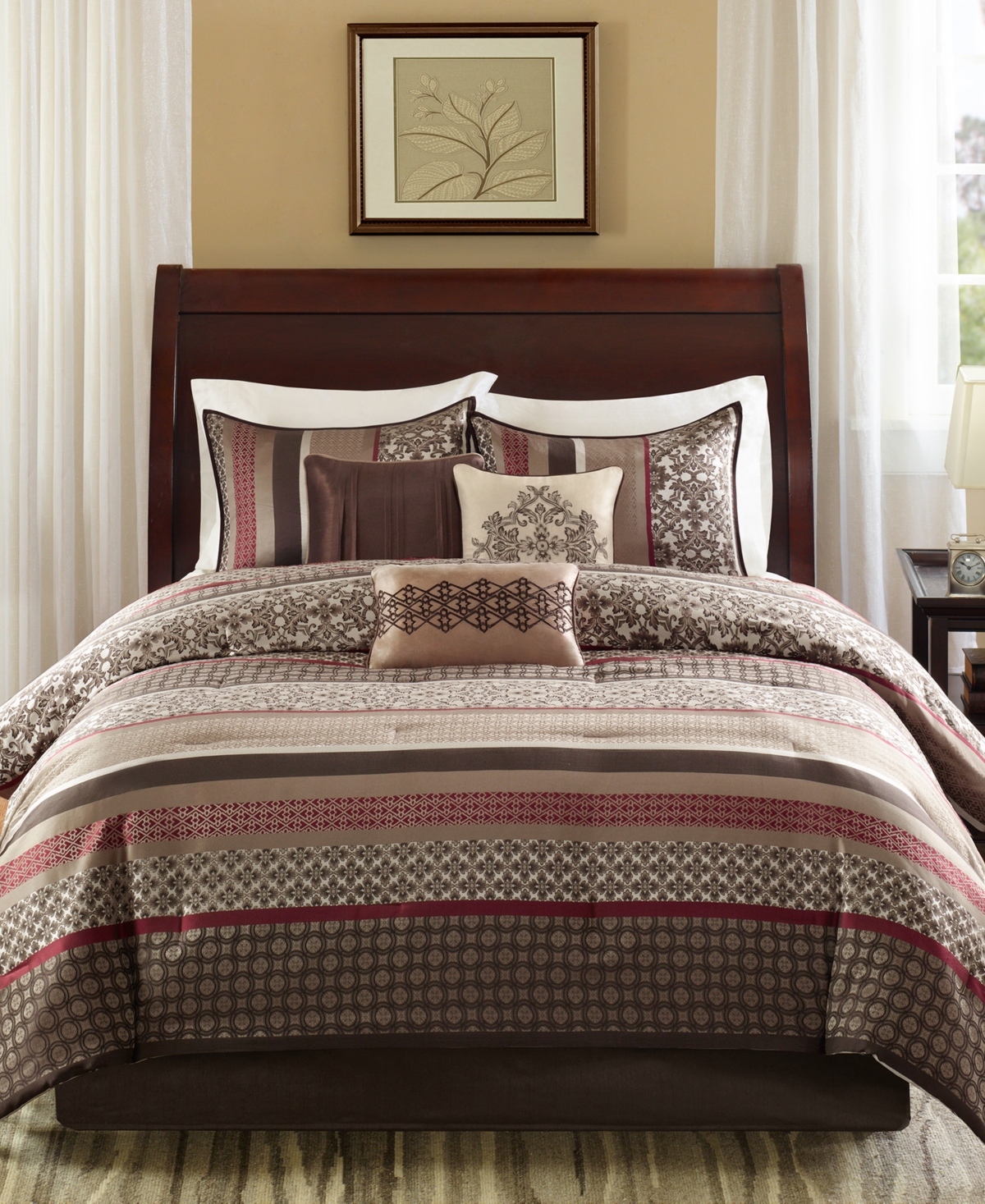 Click here for Madison Park Princeton 7-Pc. Comforter Set  King -... prices