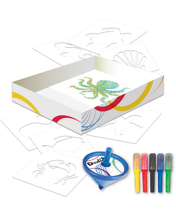 U-Create Doodletop Stencil Kit - Sea Life - Macy's