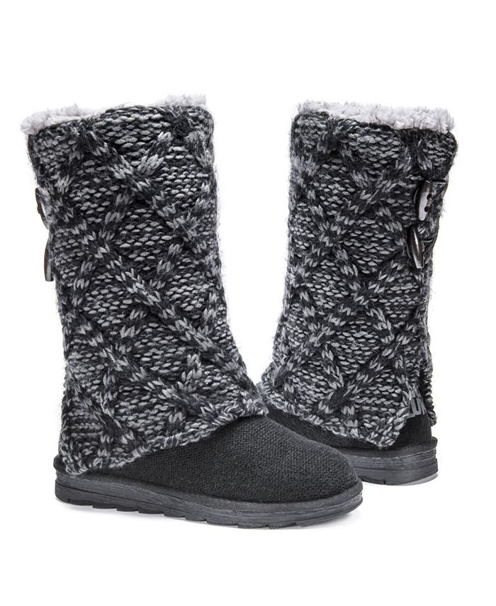 Muk Luks Shawna Slipper Boot - Macy's
