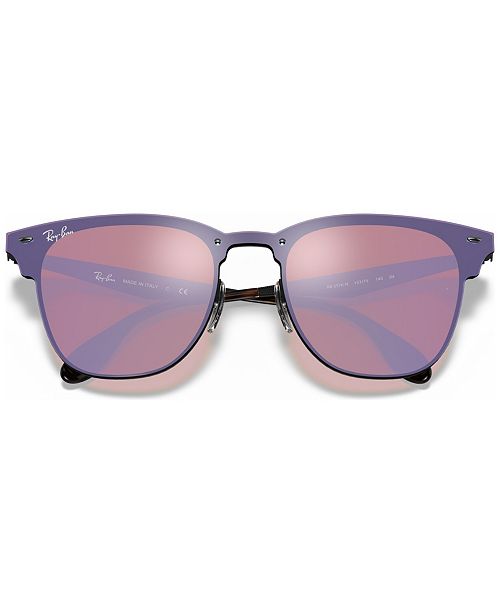 Ray-Ban Sunglasses, RB3576N BLAZE CLUBMASTER & Reviews - Sunglasses by ...