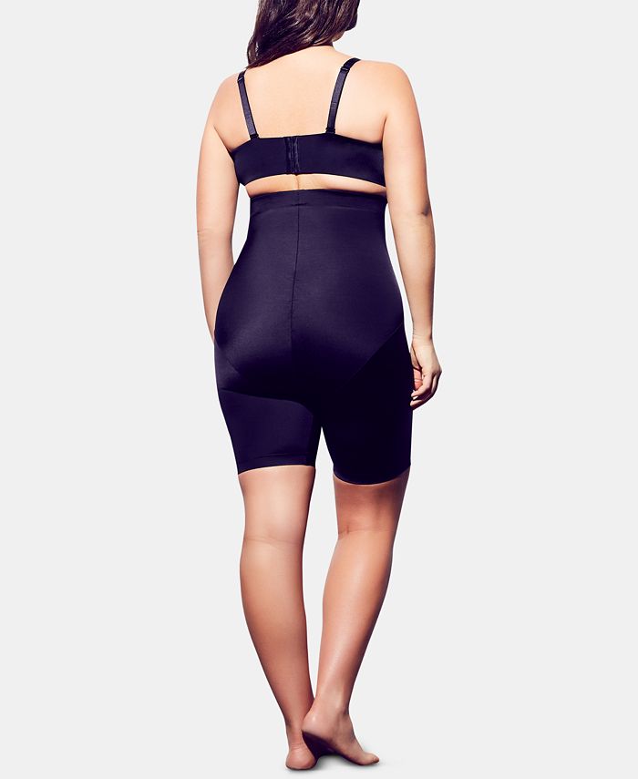 City Chic Trendy Plus Size Thigh-Shaper Shorts - Macy's