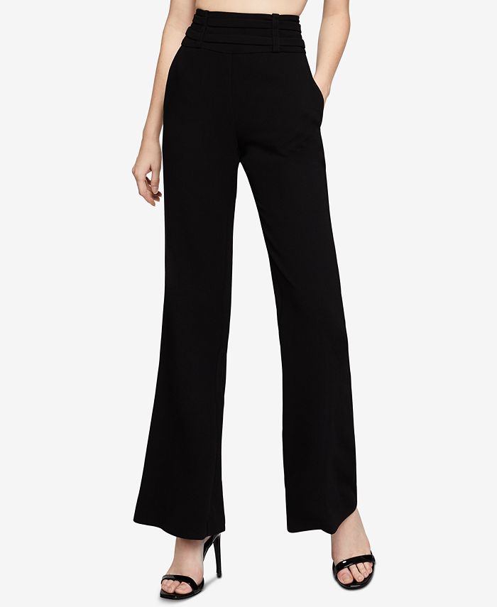 BCBGeneration Flare-Leg Pants - Macy's