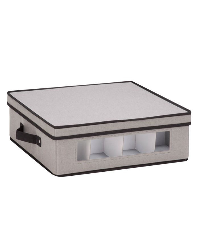 Honey Can Do Large Window Storage Box, Gray - Macy's
