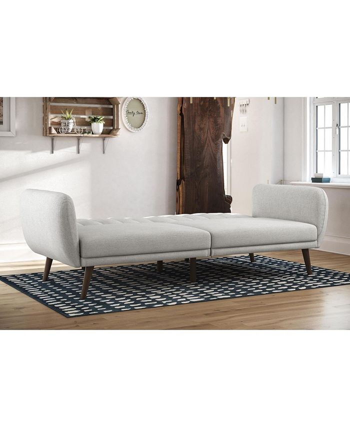 Novogratz Collection Novogratz Brittany Linen Futon - Macy's