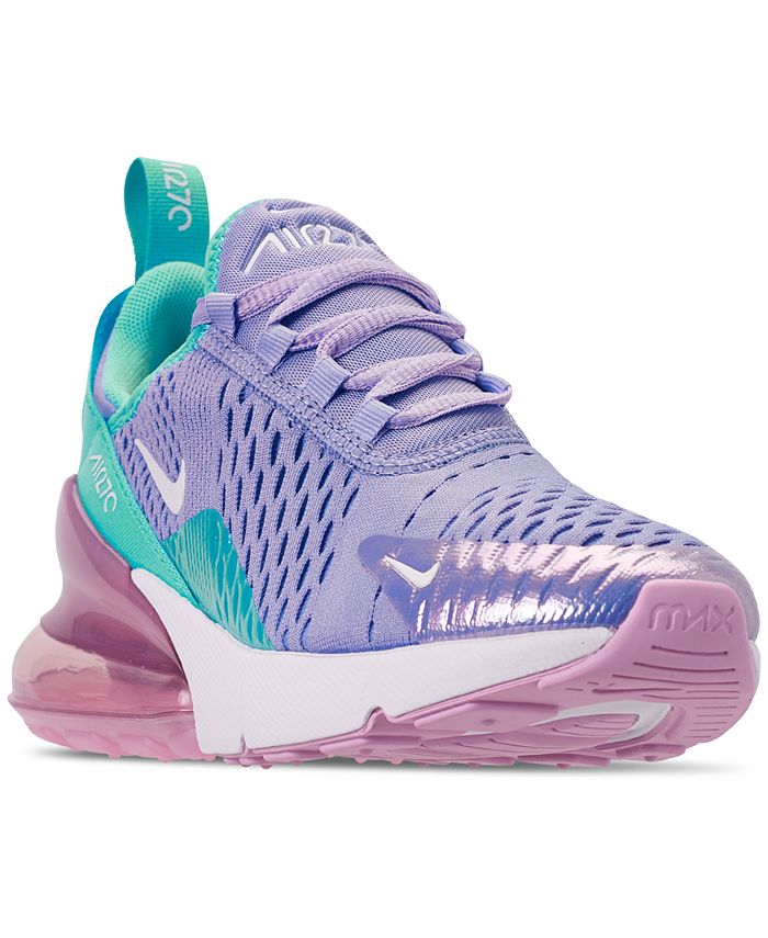 Nike Girls' Air Max 270 Unicorn Casual Sneakers from Finish Line - Macy's