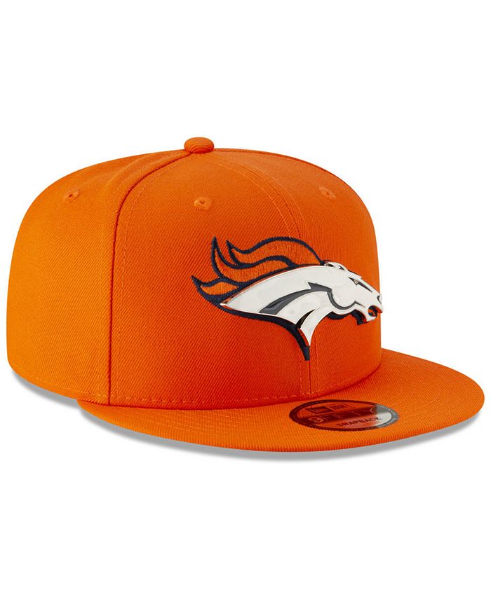 New Era Denver Broncos Metal Thread 9FIFTY Snapback Cap - Macy's