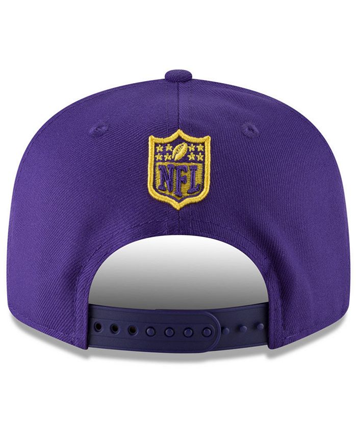 New Era Minnesota Vikings Metal Thread 9FIFTY Snapback Cap - Macy's
