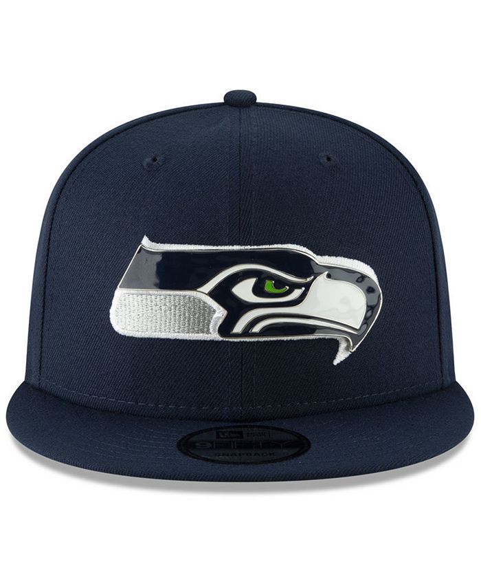 New Era Seattle Seahawks Metal Thread 9FIFTY Snapback Cap - Macy's