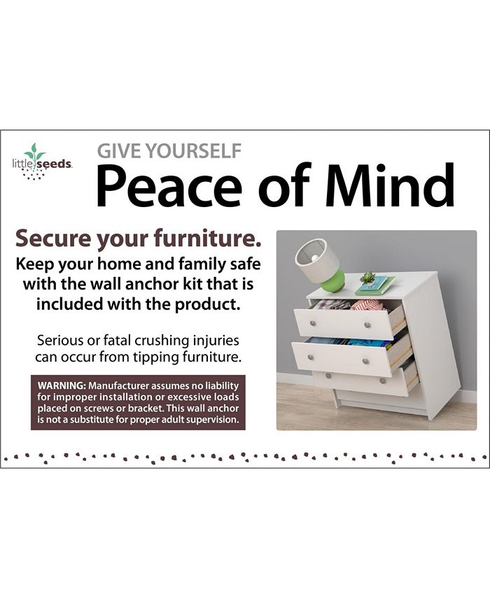 Little Seeds Piper Metal Changing Table - Macy's