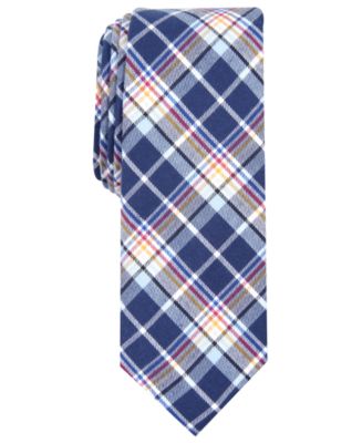 Original Penguin Men's Messer Skinny Plaid Tie - Macy's