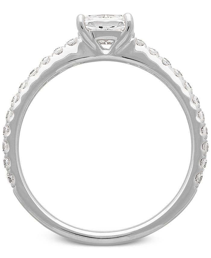 Arabella Cubic Zirconia Oval Ring in Sterling Silver & Reviews - Rings ...