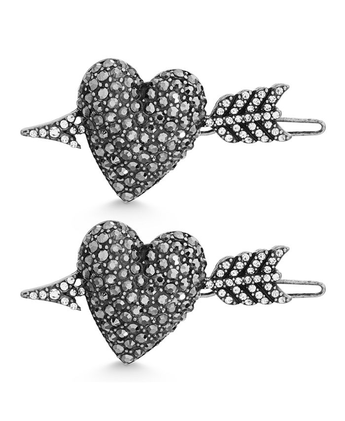 Steve Madden Arrow and Heart Hair Pins - Macy's