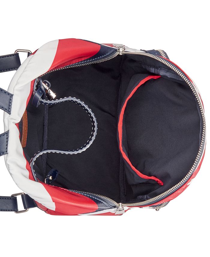 Tommy Hilfiger Julia Rugby Stripe Backpack - Macy's