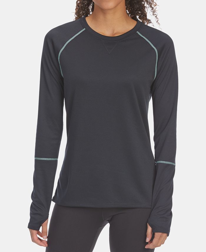 Macy's EMS® Women's Techwick® Midweight Base Layer Top - Macy's