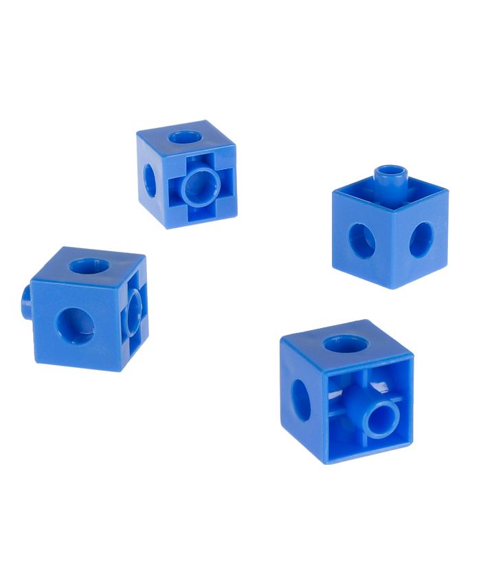 Trademark Global Building Block Cube Set- 100 Piece By Hey Play - Macy's