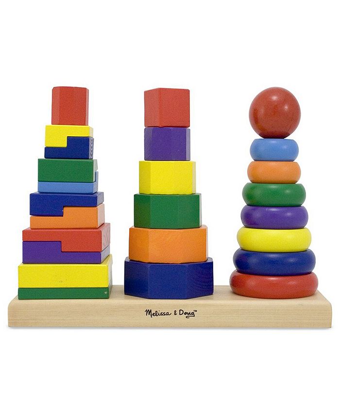Melissa and Doug Geometric Stacker - Macy's