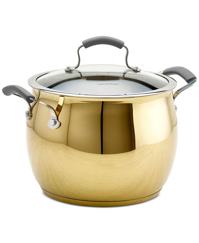Epicurious 11-Pc. Stainless Steel Cookware Set - Macy's