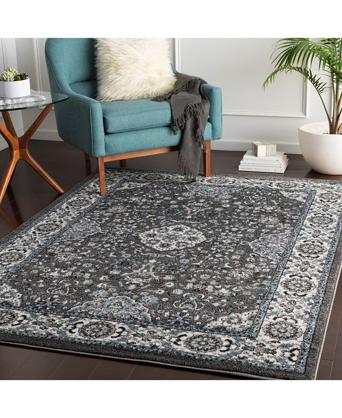 Surya Agra AGR-2307 Denim 18" Square Swatch - Macy's