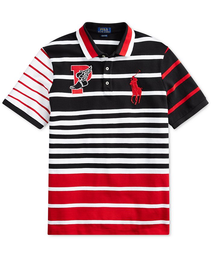 Polo Ralph Lauren Men's Classic Fit P-Wing Mesh Cotton Polo - Macy's