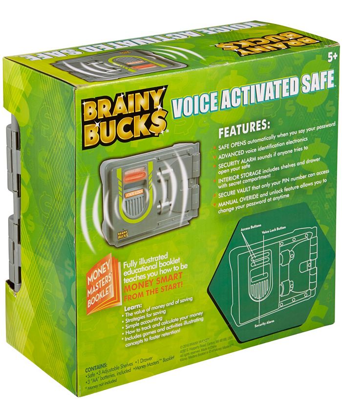 Brainy Bucks Voice Activated Safe - Macy's