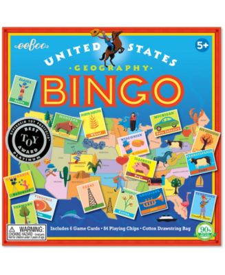 United States Geography Bingo - Macy's