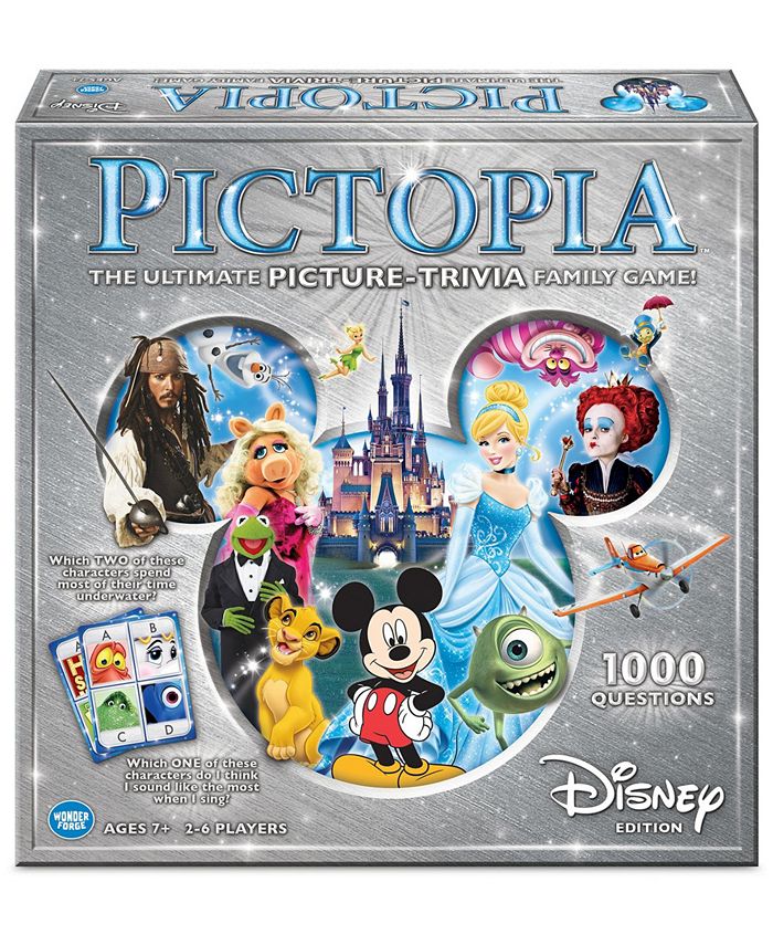 Wonder Forge Disney Pictopia! Family Trivia Game - Macy's
