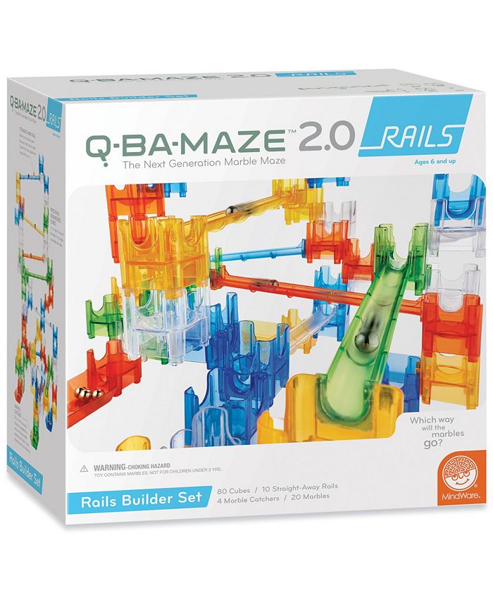 MindWare Q-BA-MAZE 2.0 Rails Builder Set Puzzle Game - Macy's