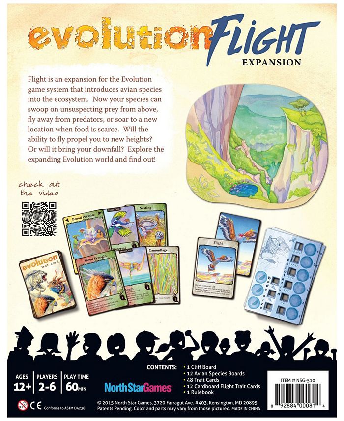 North Star Games Evolution - Flight Expansion - Macy's