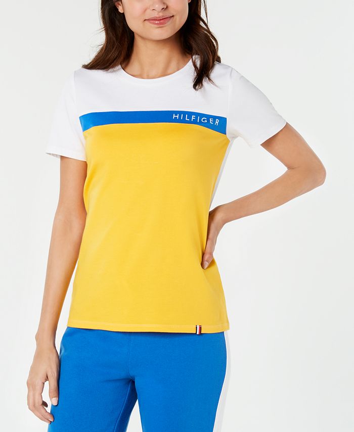 Tommy Hilfiger Colorblocked T-Shirt - Macy's