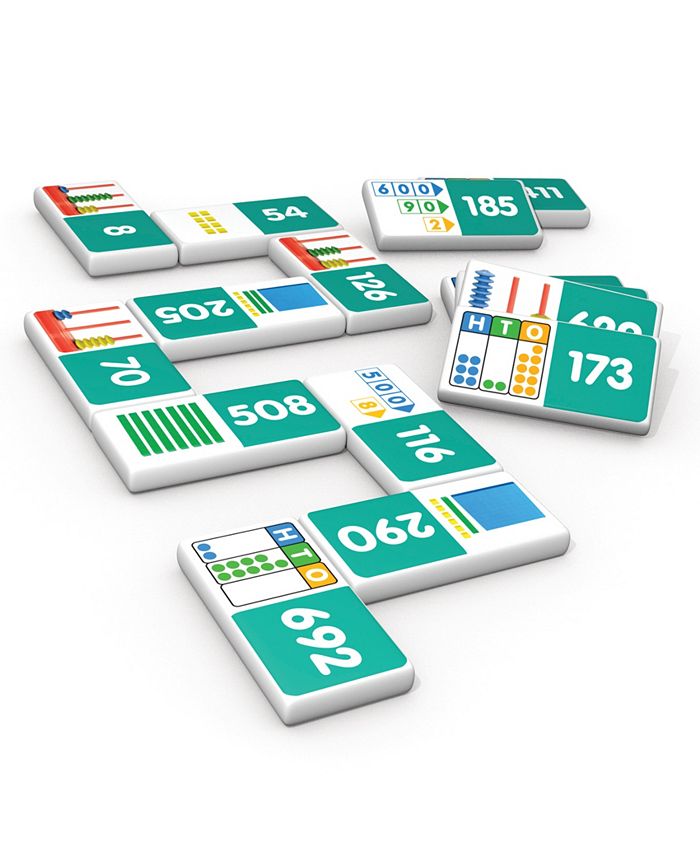 Junior Learning Place Value Dominoes Match and Learn Educational ...