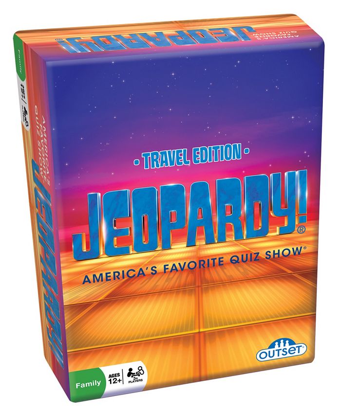 MasterPieces Puzzles Outset Media Jeopardy Travel Edition Game - Macy's