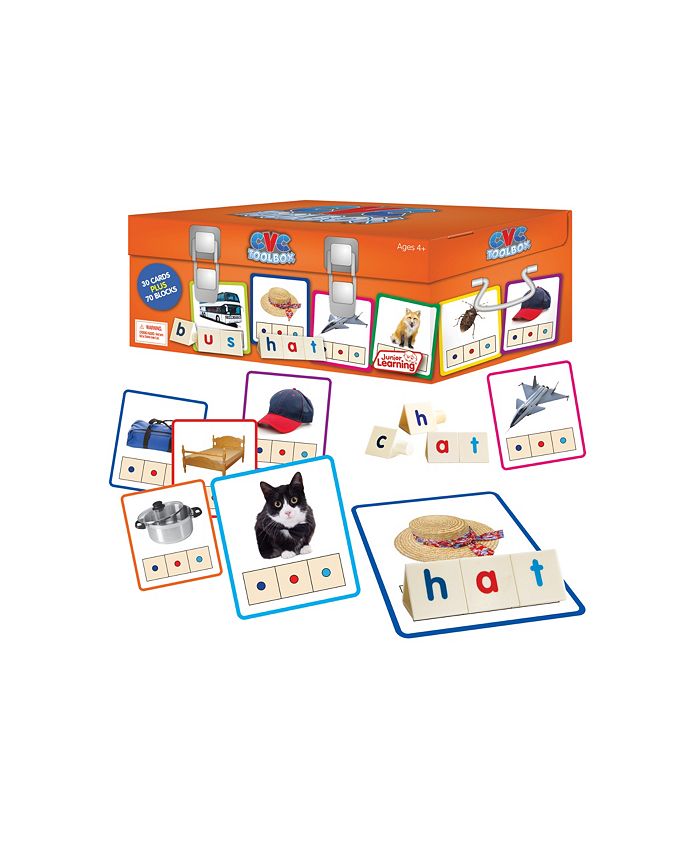 Junior Learning CVC Toolbox Educational Learning Game - Macy's
