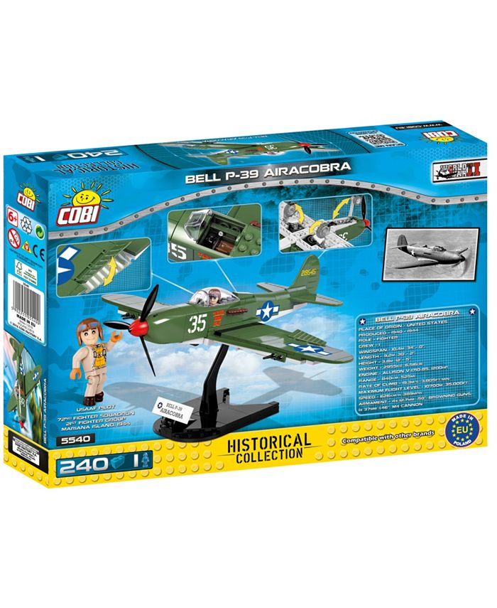 COBI Small Army World War II Bell P39 Airacobra Airplan 240 Piece ...