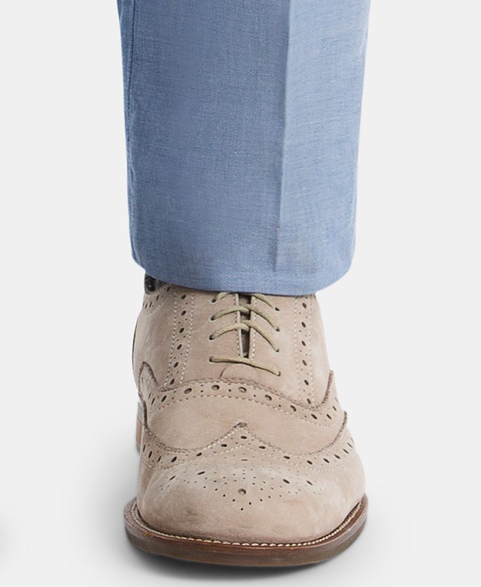 Lauren Ralph Lauren Men's UltraFlex Classic-Fit Chambray Pants - Macy's