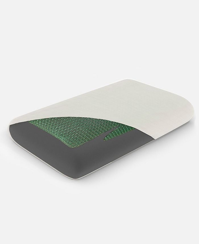 Cariloha Carihola Gel Top Charcoal Memory Foam Medium Density Standard ...