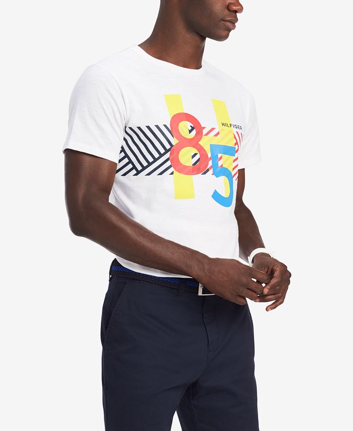Tommy Hilfiger Men's Saban Graphic Shirt, Created for Macy's & Reviews ...