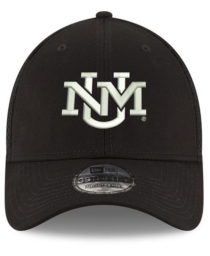 New Era New Mexico Lobos Black White Neo 39THIRTY Cap - Macy's