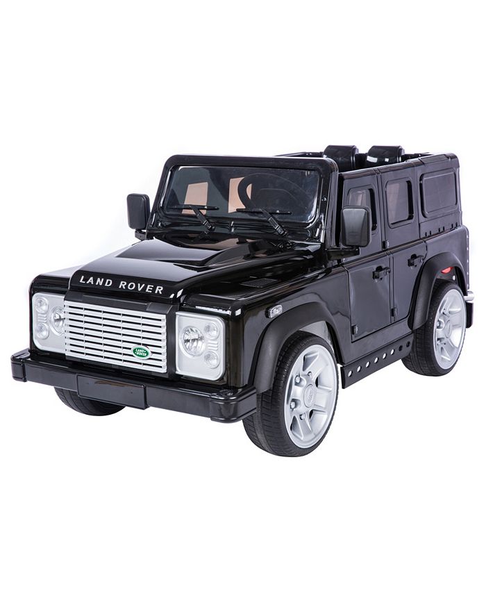Group Sales Battery Operated Land Rover Defender Suv Rideon - Macy's